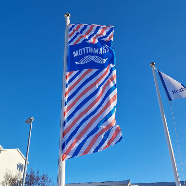 Mottumars fáni - Krabbameinsfélagið